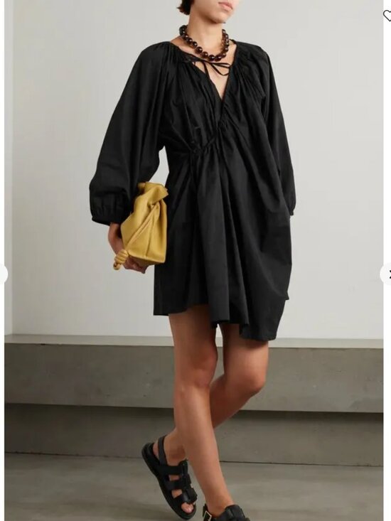 Deiji Studios | Dresses | Nwot Deiji Studios Arc Tiedetailed Mini Dress ...